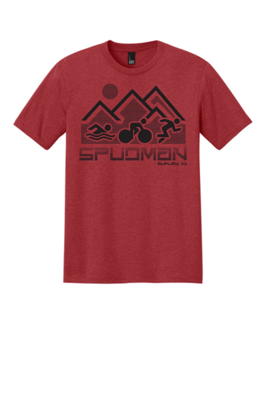 Spudman Triathlon Shirt - Design 1 | Performance Apparel – Spudman ...